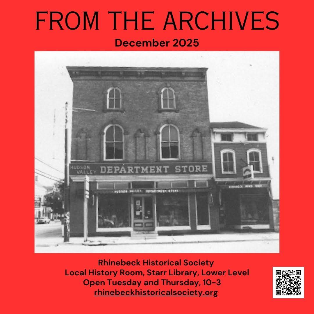 From the Archives - December 2025 - Starr Library